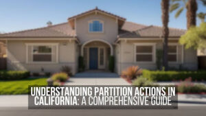 Understanding Partition Actions in California: A Comprehensive Guide